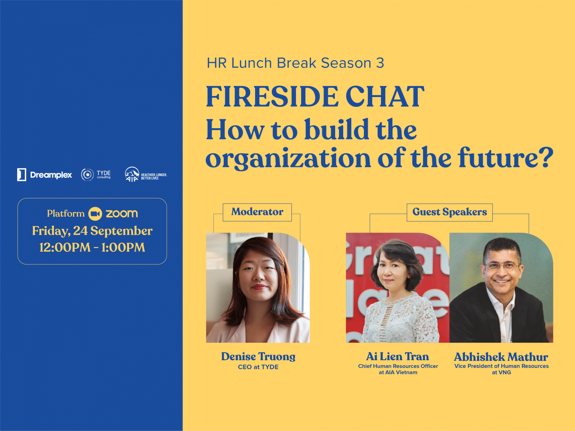 Fireside Chat: How to build the organization of the future? – Dreamplex